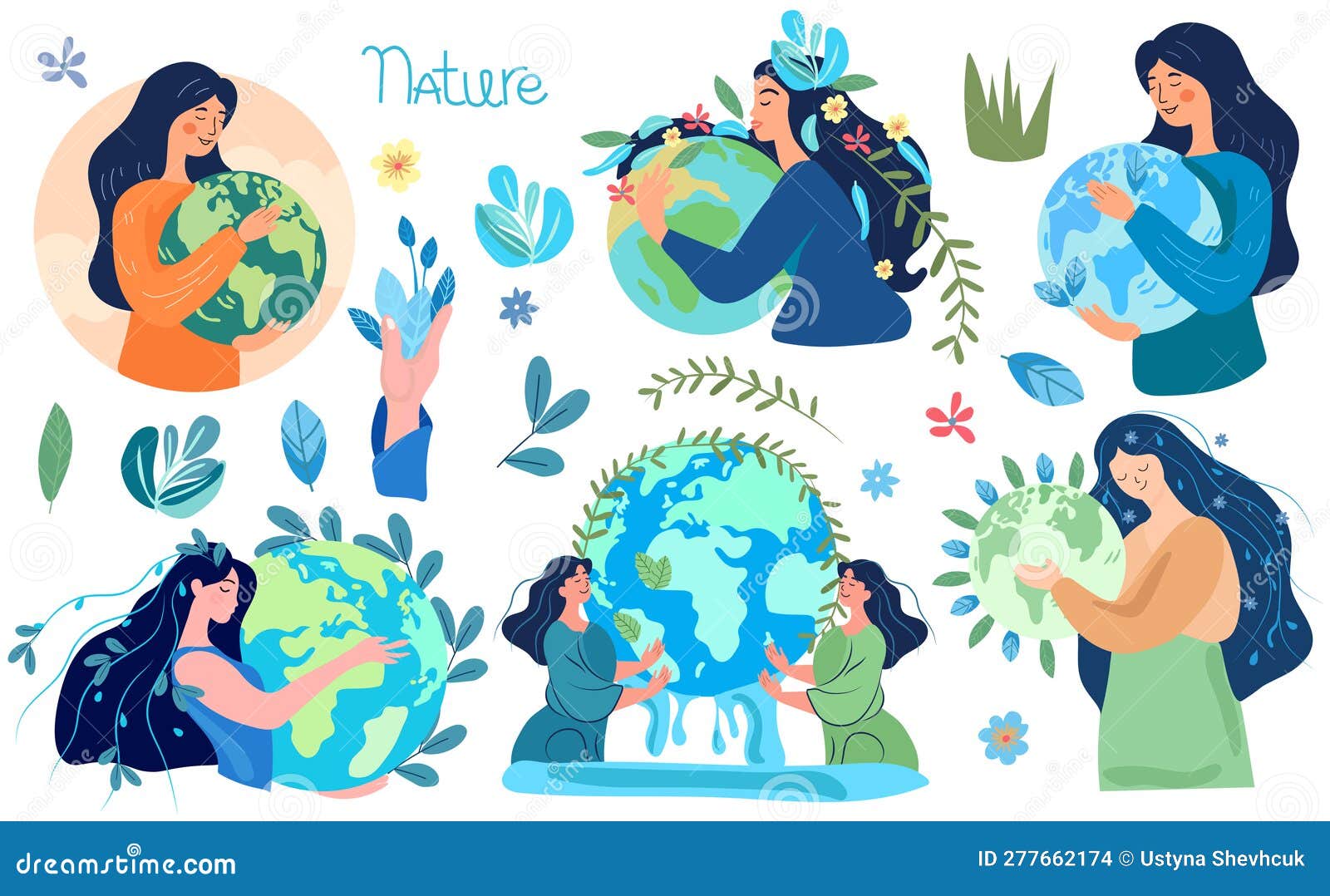 Hands Cradling the Globe, Expressing a Profound Respect and Care for ...