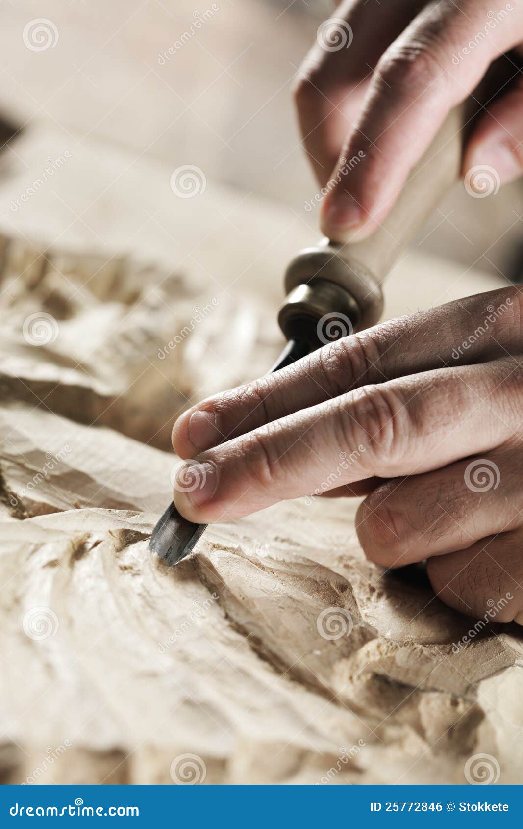 Hands of a craftsman stock photo. Image of activity, craft - 25772846