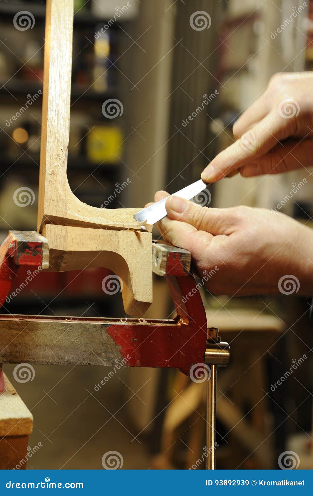 Hands of Craftsman Carpenter at Work Stock Image - Image of woodworking ...