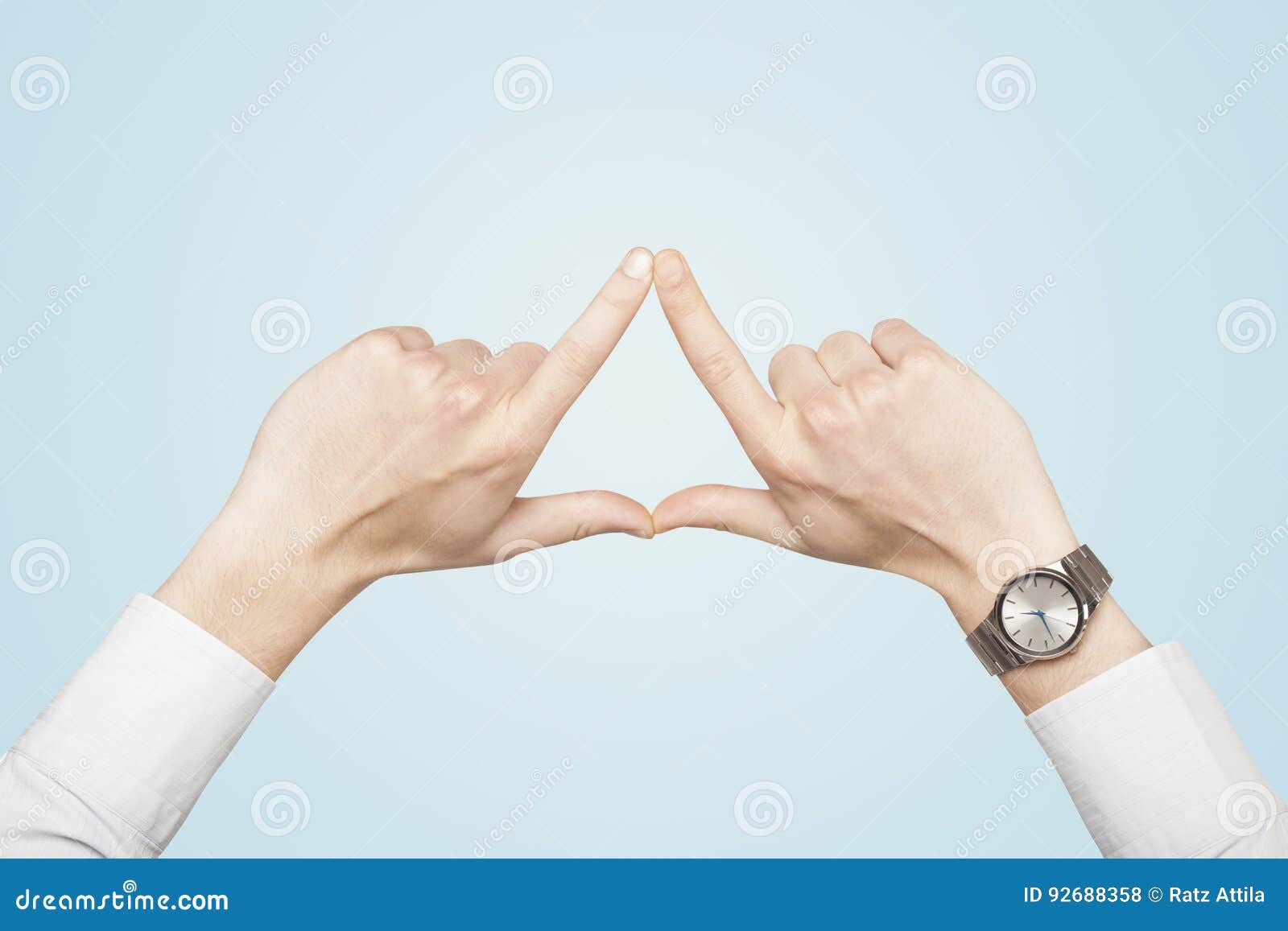 Hands creating form stock photo. Image of ideas, inspiration - 92688358