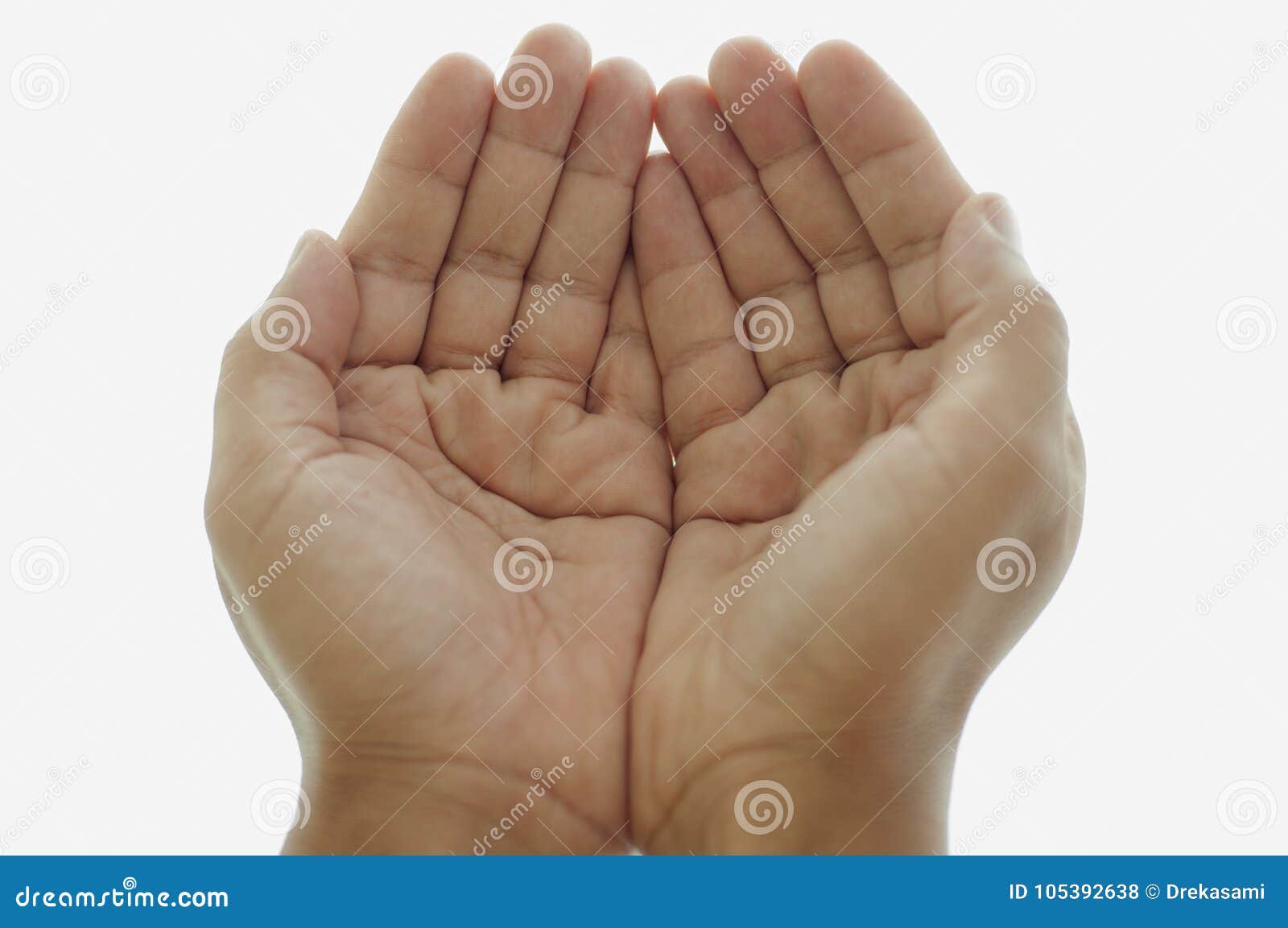 Hands cupped stock photo. Image of human, gseturing - 105392638
