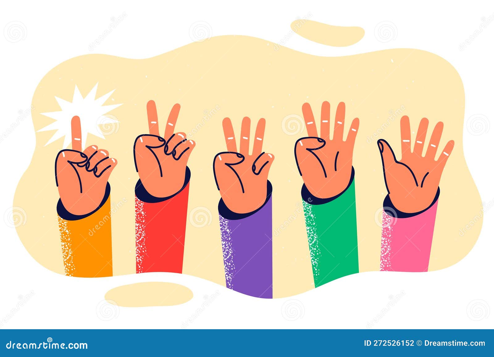 Mathematics Hands-on Classroom Activity Isolated Cartoon Vector ...
