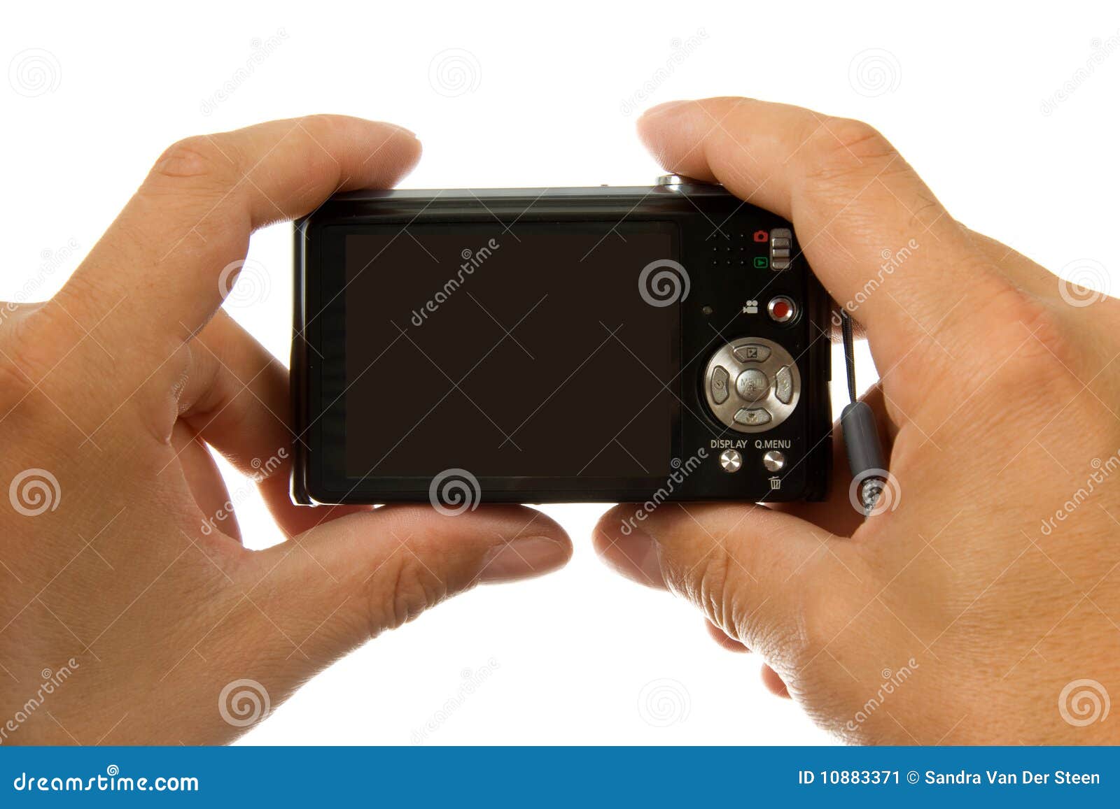 Hands with Digital Photo Camera Stock Image - Image of photograph ...