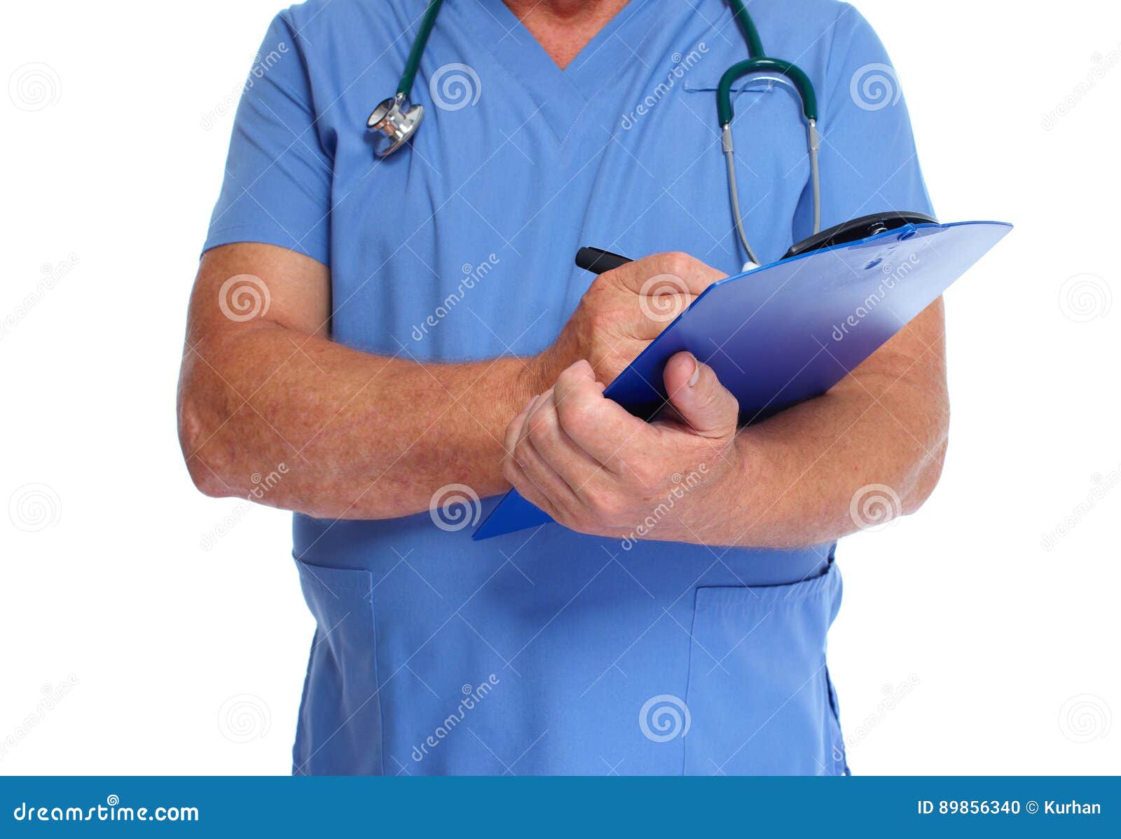 Hands of Doctor Writing Prescription. Stock Photo - Image of caucasian ...