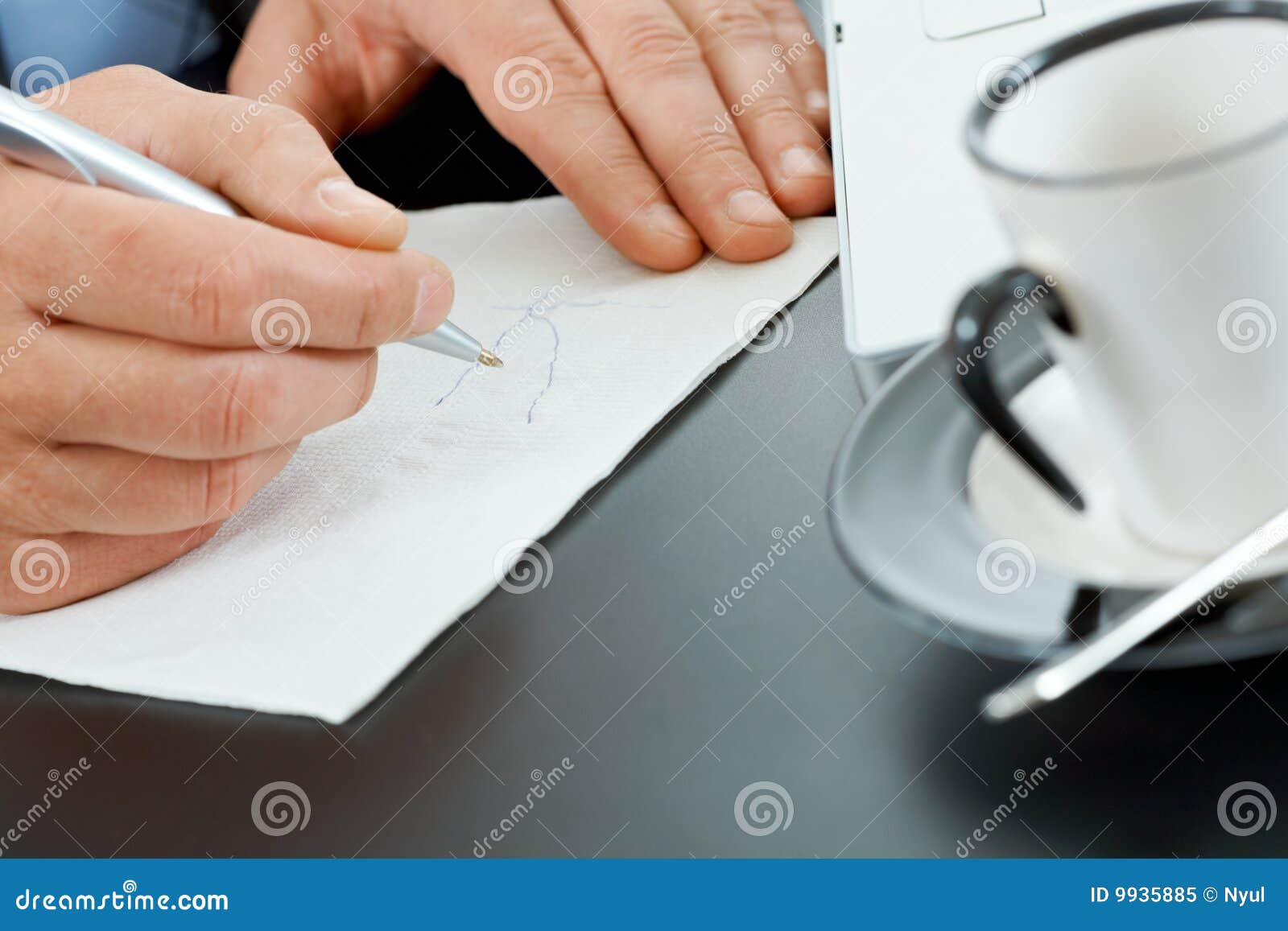 Drawing Of Graph On Blackboard. Royalty-Free Stock Photography ...