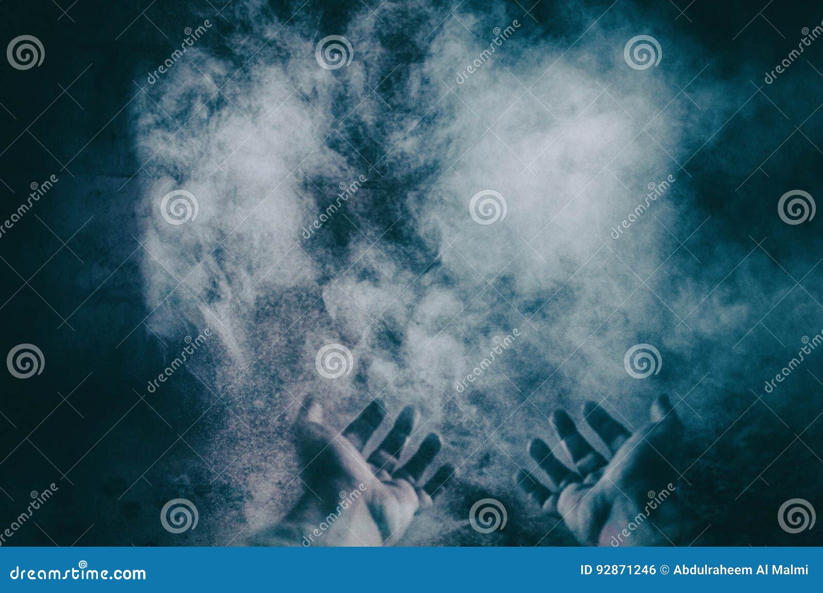 Hands on dust stock photo. Image of fine, dust, lights - 92871246