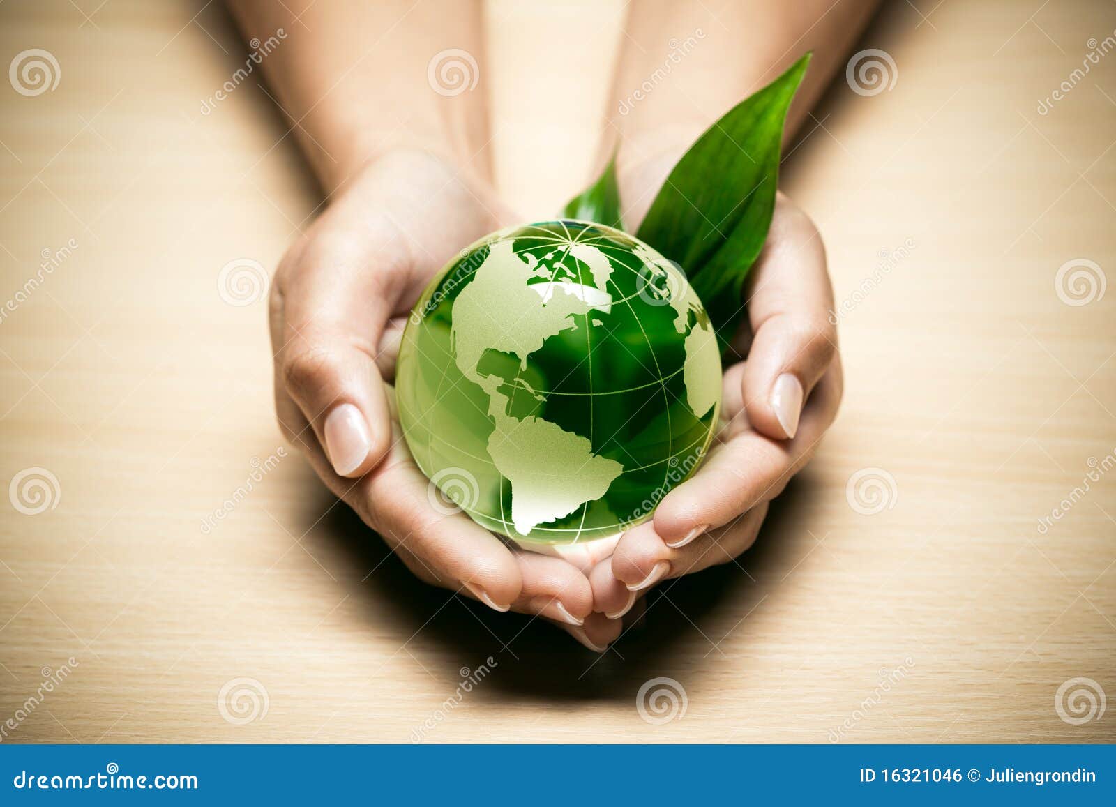 Hands with eco World globe stock photo. Image of planet - 16321046