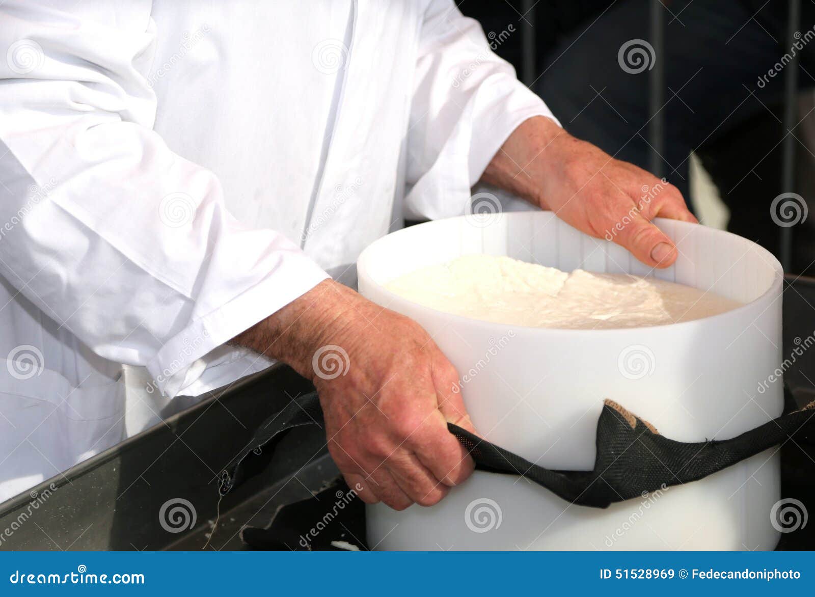 Hands of the Elderly Person of Cheese while Doing the Cheese Stock ...