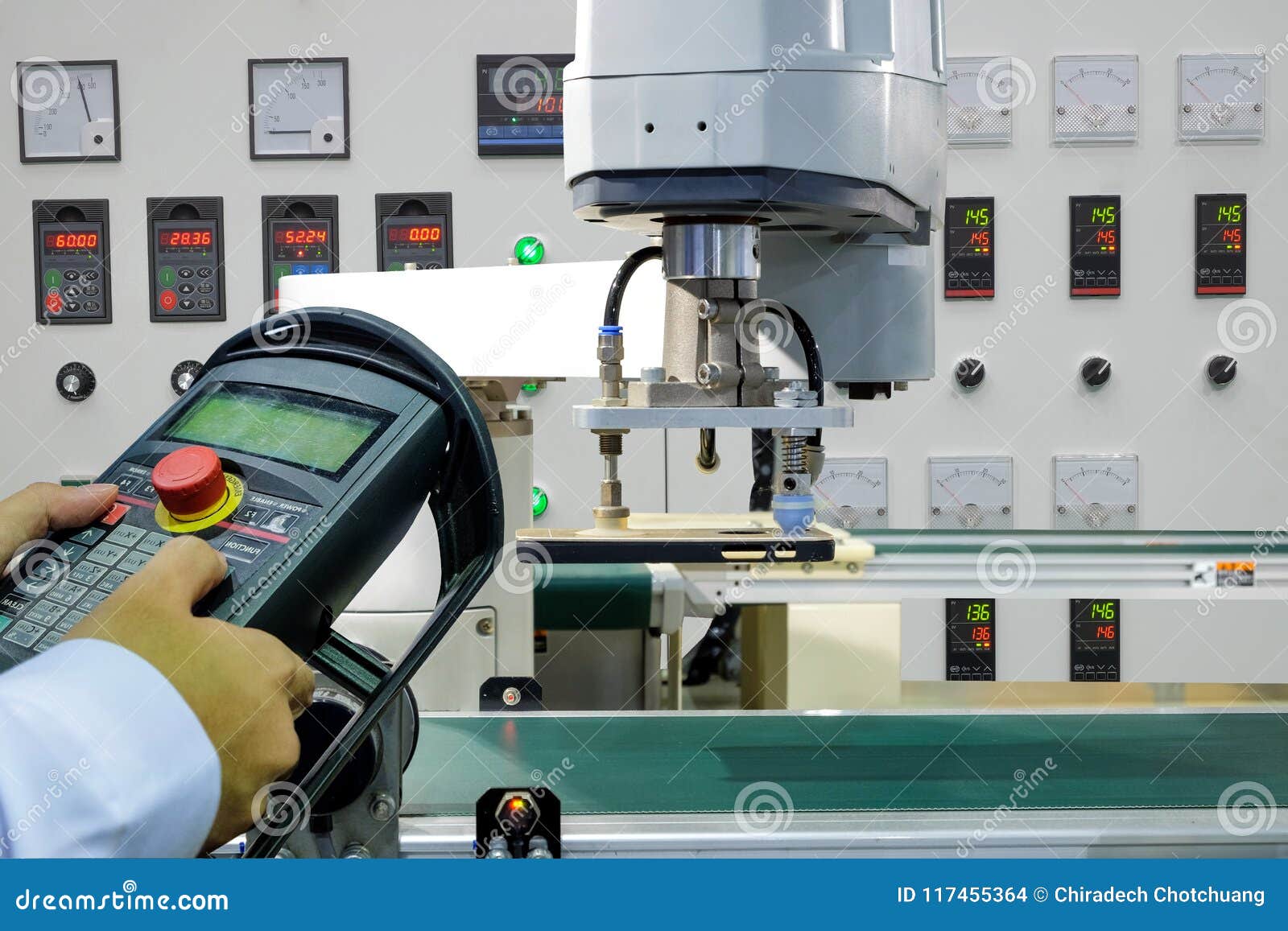 Smart Factory on Industry 4.0 Technology Stock Photo - Image of ...