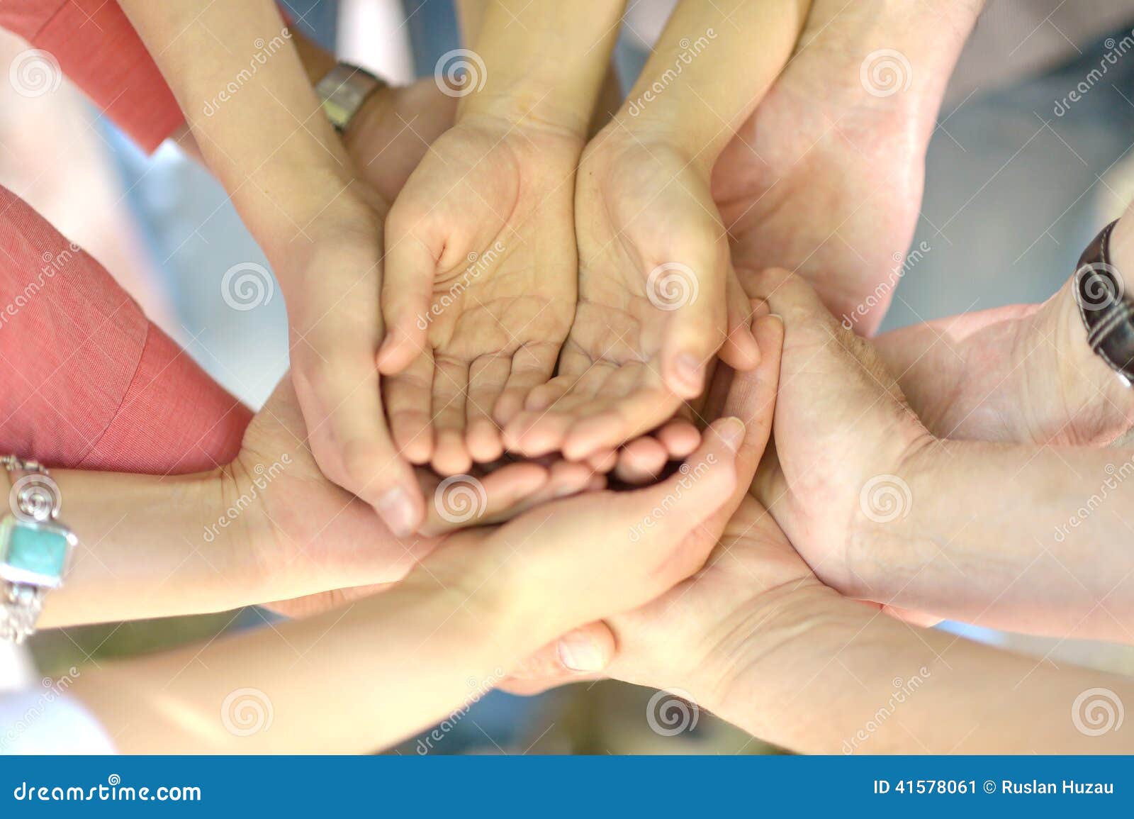 Hands of a family stock image. Image of child, care, grandparent - 41578061
