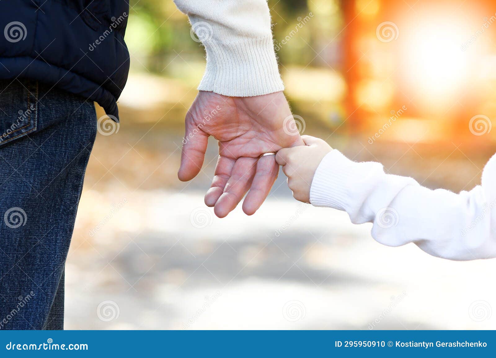 Hands Father Holding Child Concept Family Stock Photo - Image of ...
