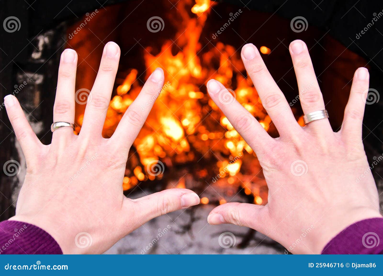 Hands on fire stock photo. Image of backdrop, burn, dangerous - 25946716