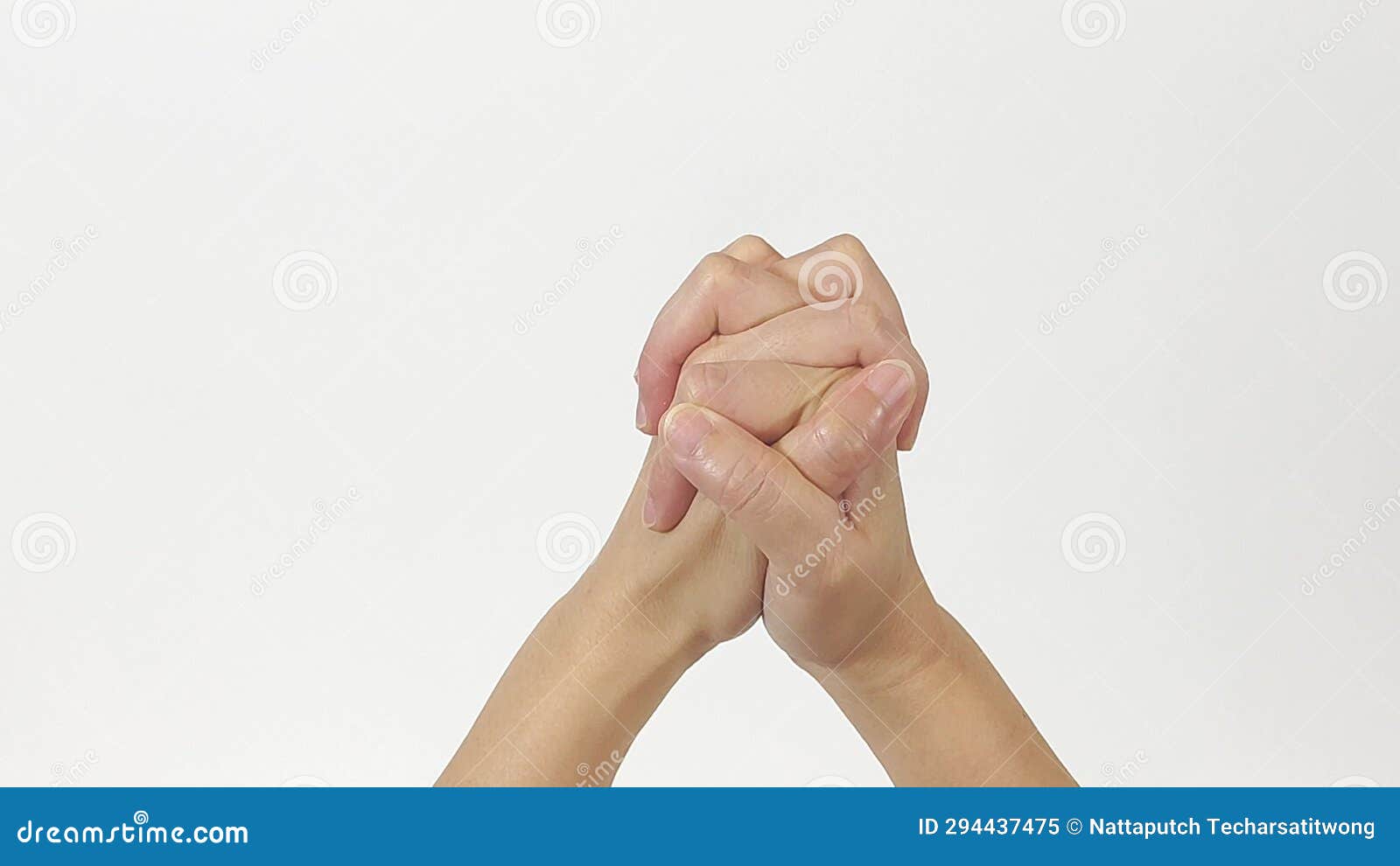 Hands Folded in Prayer. Close-up Stock Video - Video of meditation ...