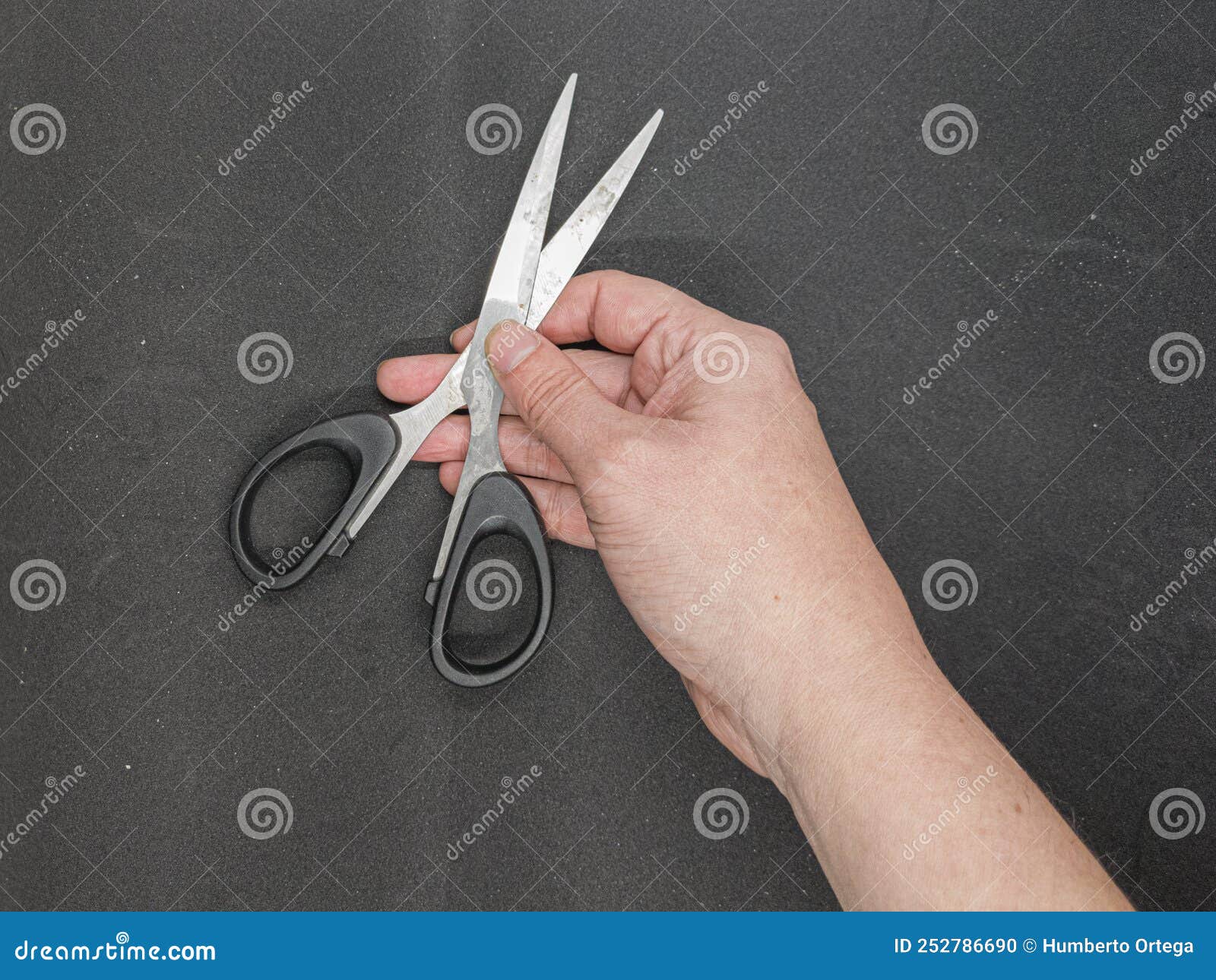 Hands in the Form of Receiving Something Stock Photo - Image of finger ...