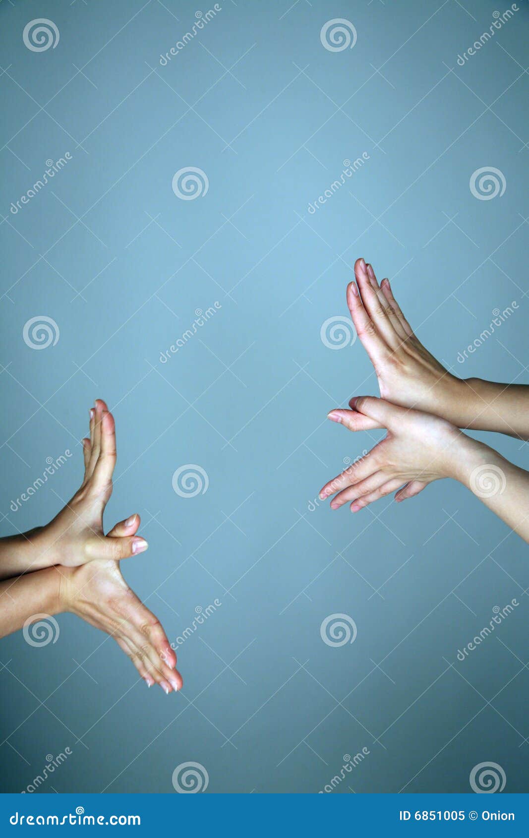 Hands forming bird wings stock image. Image of bird, direction - 6851005