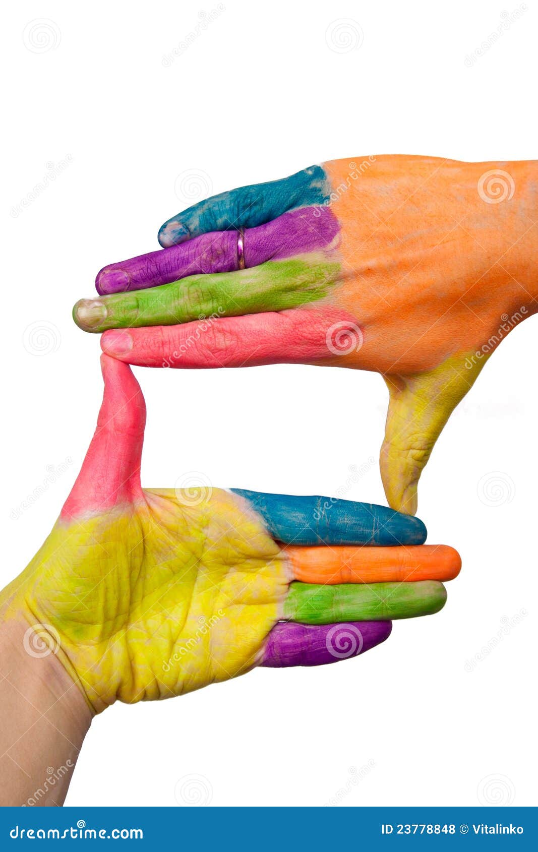 Hands forming finger frame stock photo. Image of artistic - 23778848