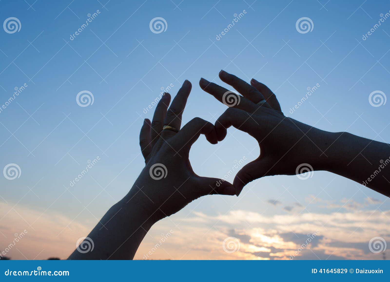 Hands forming a heart stock image. Image of heart, person - 41645829