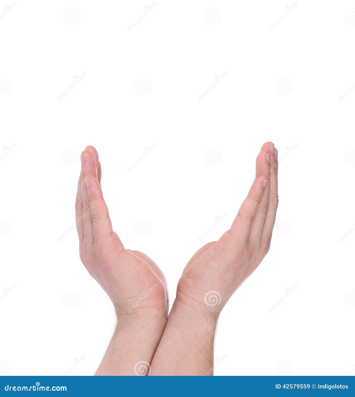 Hands forms care symbol. stock image. Image of protection - 42579559