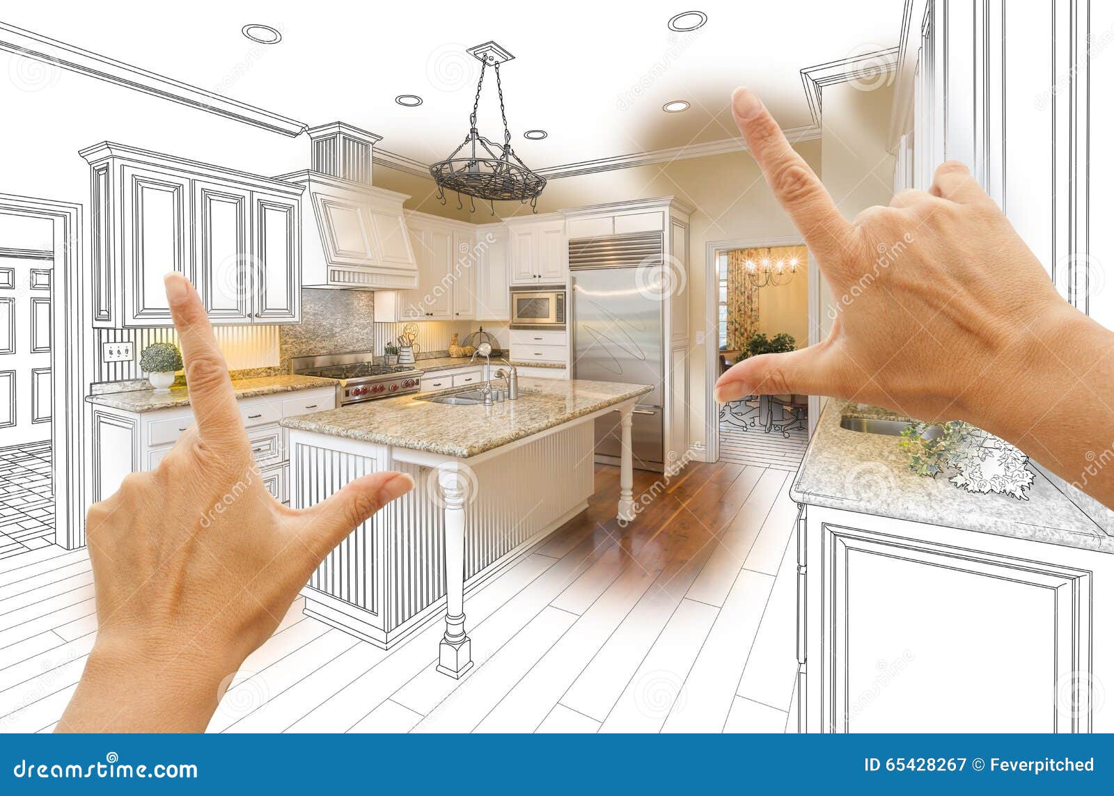 Photo Of A Combination Of Nature And Building Towers In The Beautiful ...