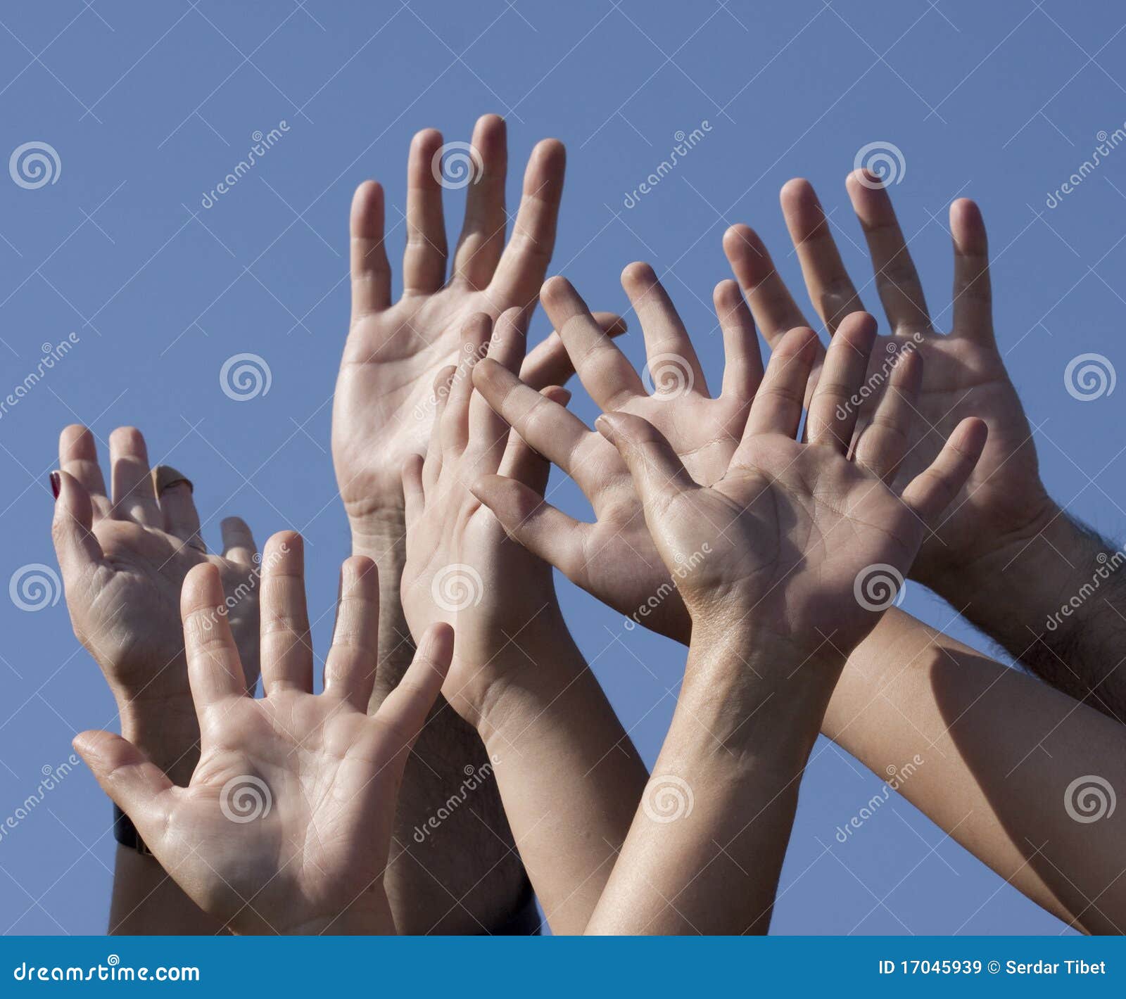 Hands of friends stock image. Image of white, open, female - 17045939