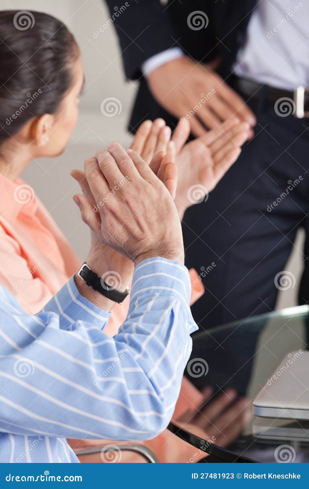Hands giving applause stock image. Image of meeting, group - 27481923