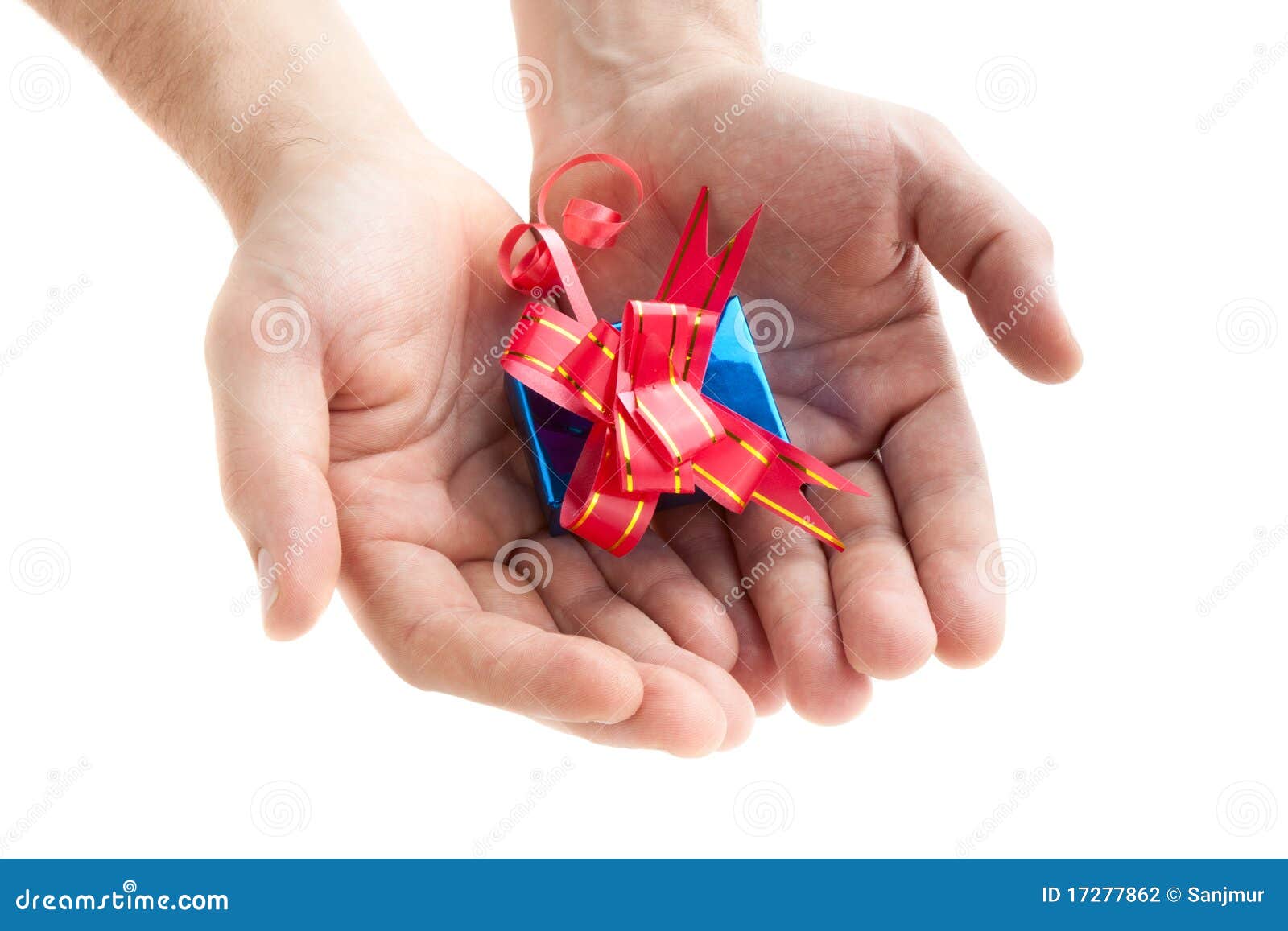 Hands giving a gift stock photo. Image of hands, present - 17277862