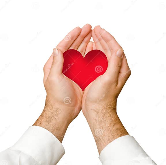 Hands giving heart stock image. Image of present, romance - 16496327