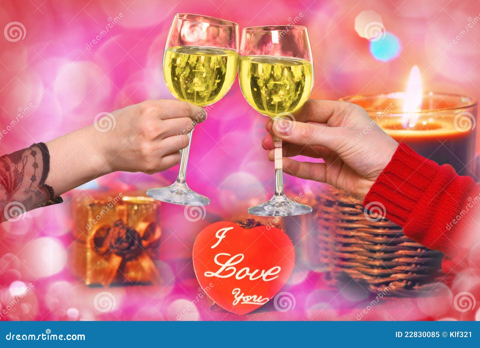 Hands with Glasses of Vine, for Valenti Stock Image - Image of vintner ...