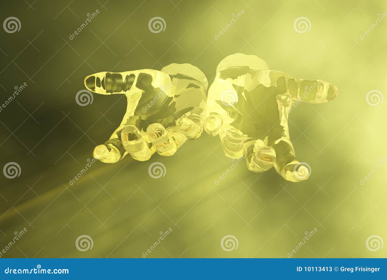 Hands of God stock illustration. Illustration of faith - 10113413