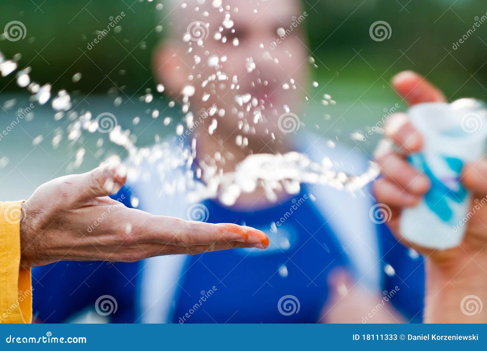 Hands grabbing water stock image. Image of horizontal - 18111333