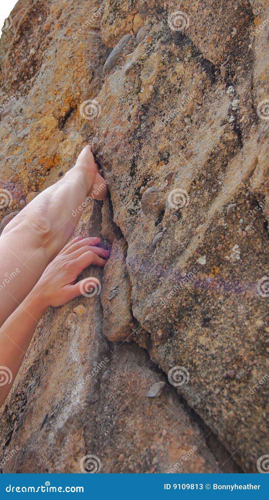 Hands Gripping Rock stock image. Image of grip, strength - 9109813