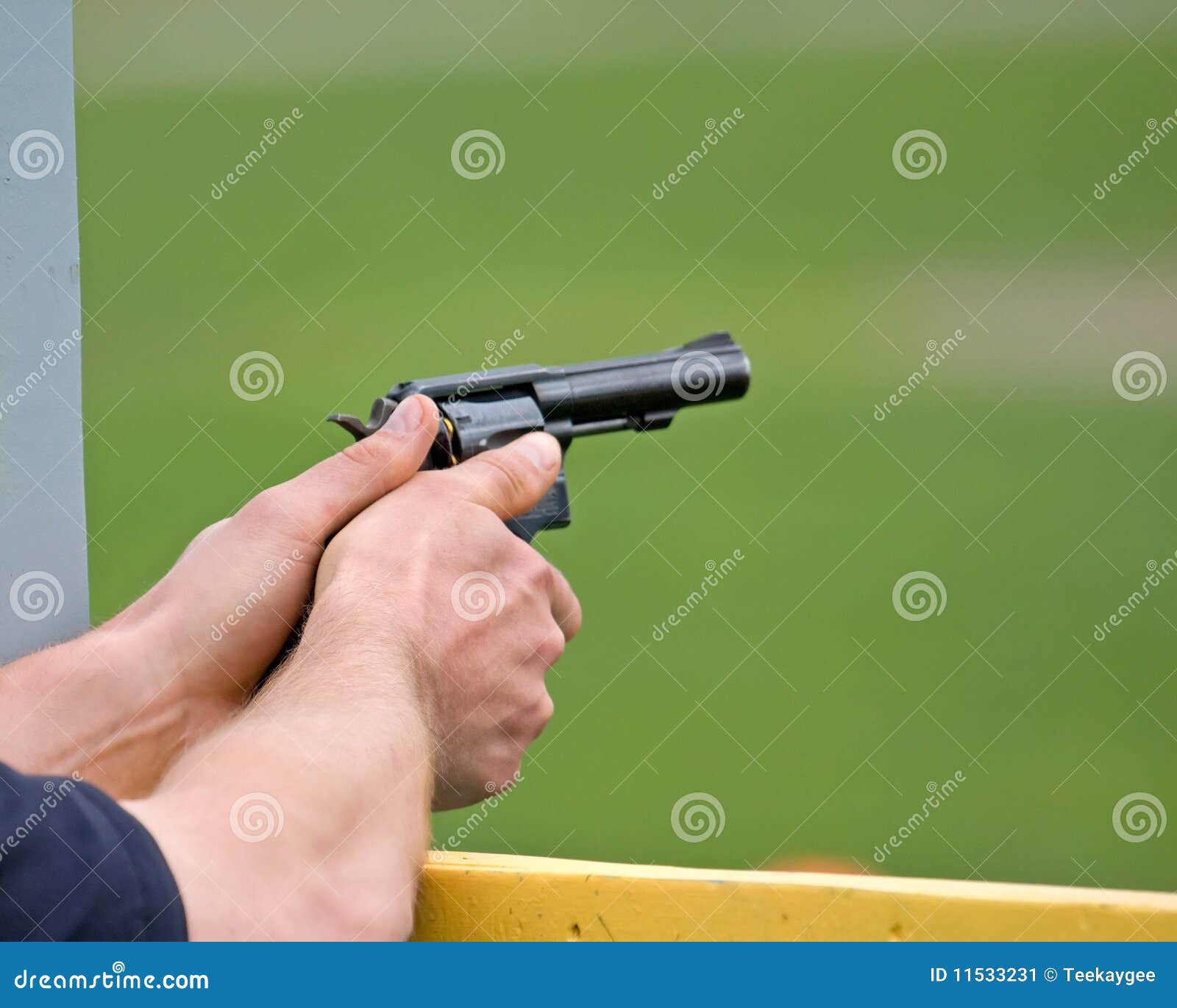 Hands with gun stock image. Image of combat, point, male - 11533231