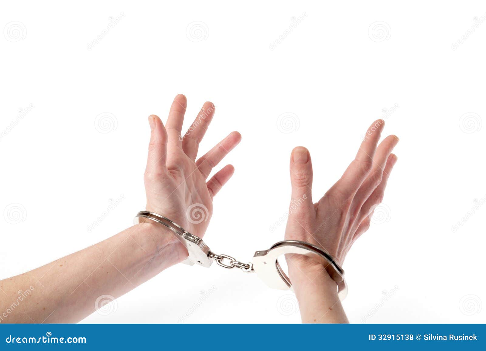 Hands In Handcuffs Stock Photography | CartoonDealer.com #32915138