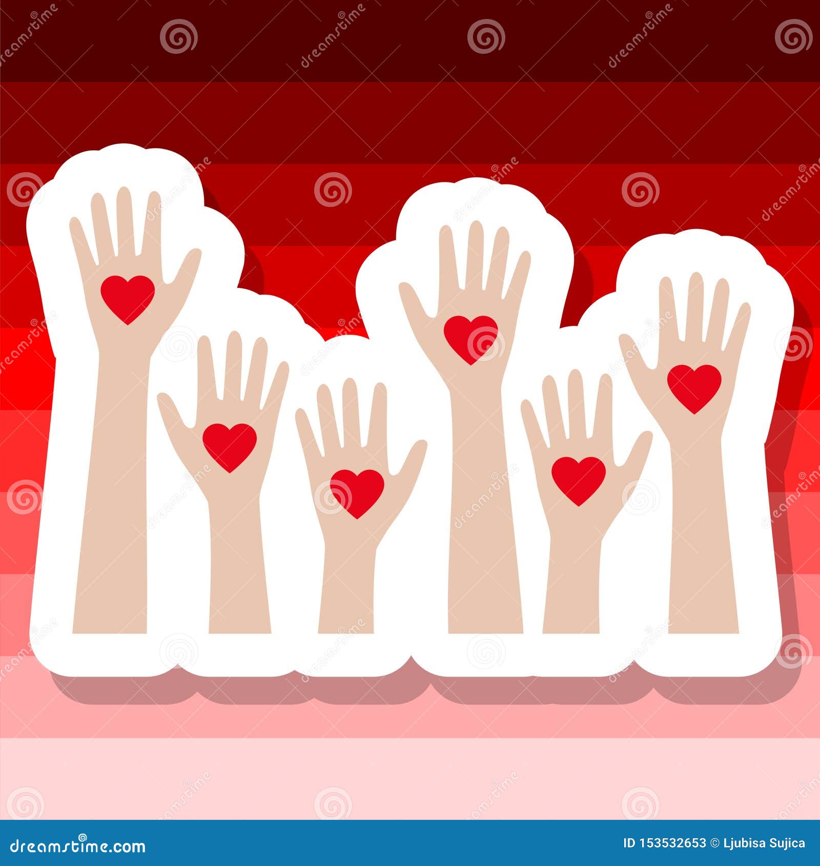 Papercraft Stickers La Manos Hands Sticker Sheet Craft Supplies & Tools ...