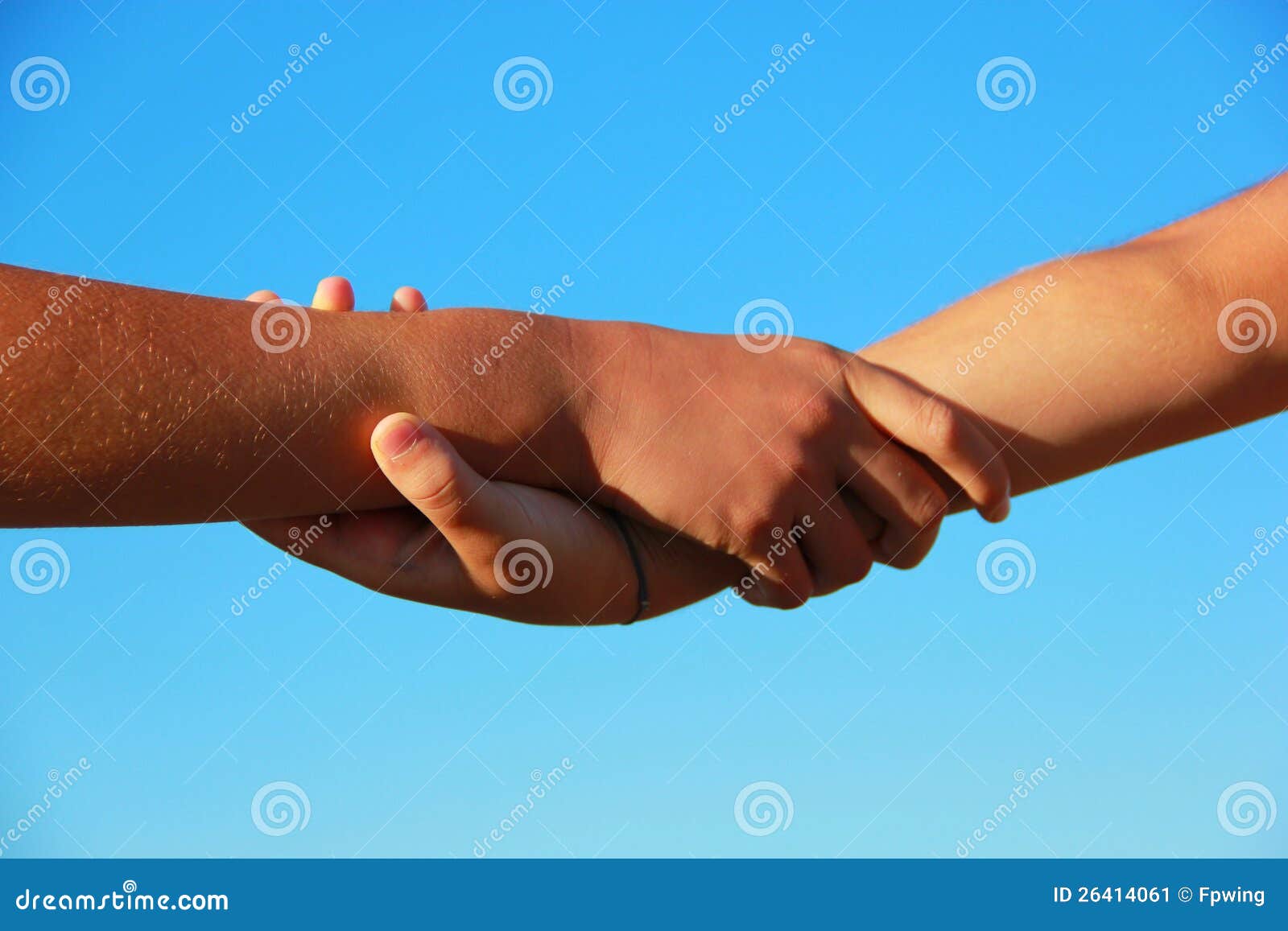 Hands held firmly stock image. Image of friends, friendly - 26414061