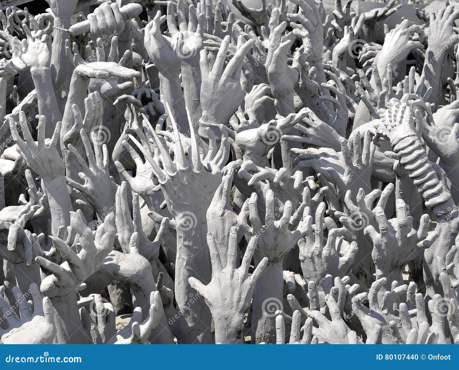 Hands in hell stock photo. Image of pain, punishment - 80107440