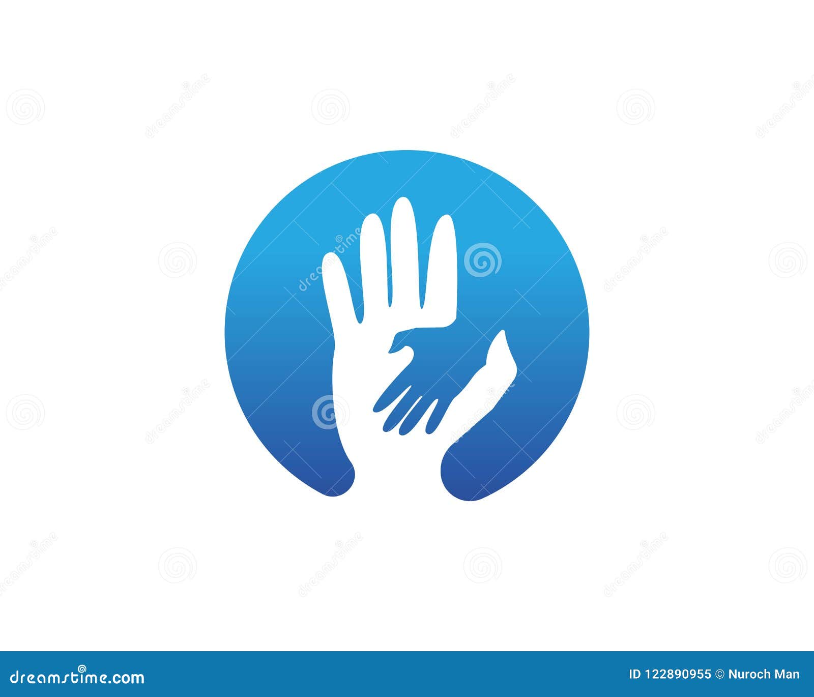 Hands Help Logos And Symbol Vector | CartoonDealer.com #122890955