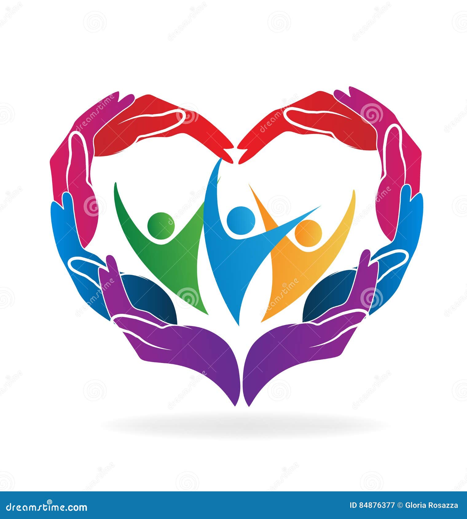 Hands Helping People Heart Shape Stock Vector - Illustration of ... Hands Helping People Heart Shape Stock Vector - Illustration of ...