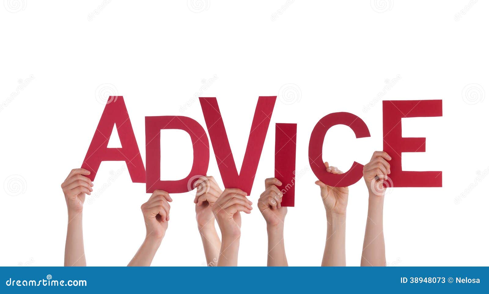 Hands Holding Advice stock image. Image of information - 38948073