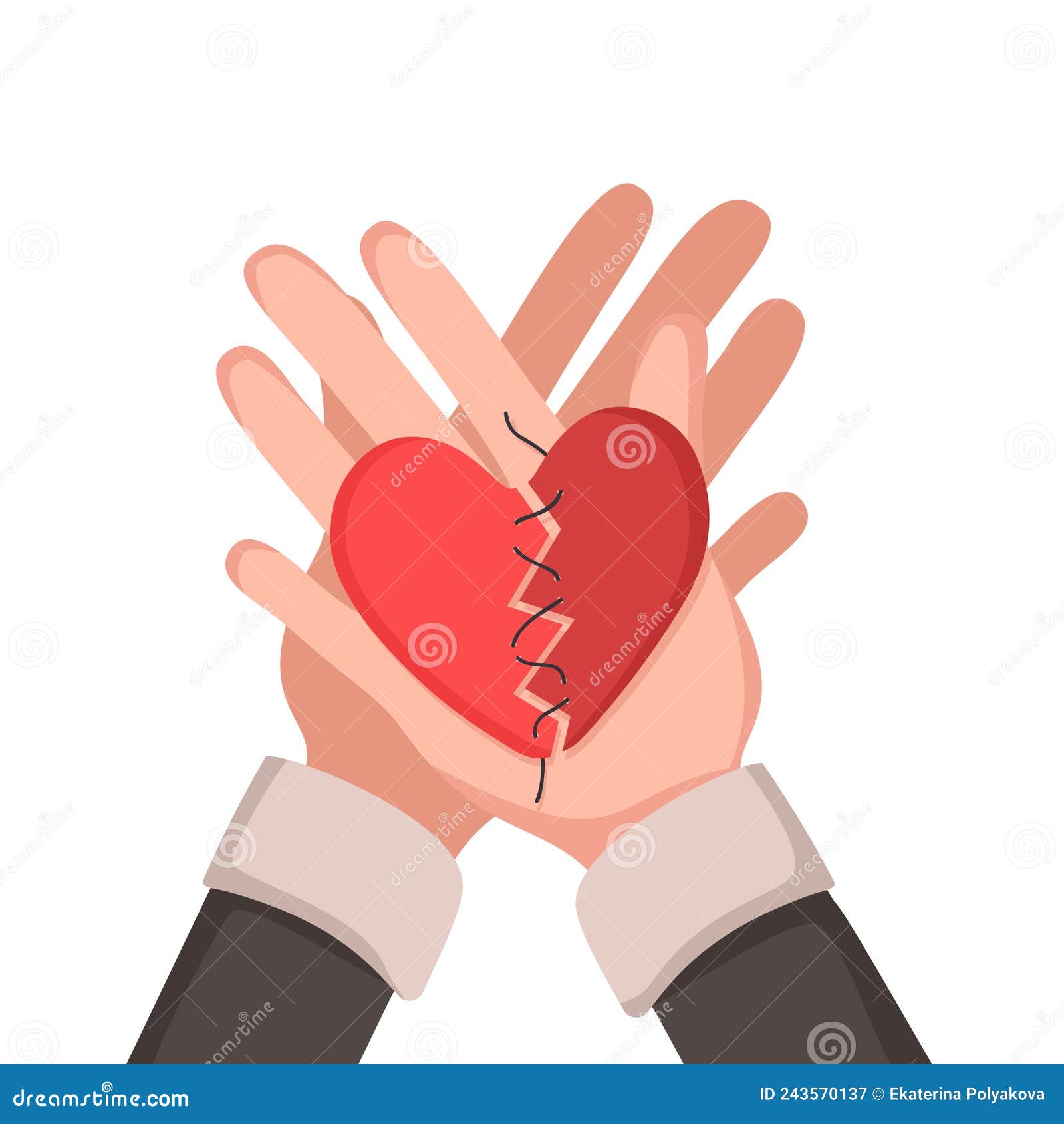 Broken Threads Seamless Background Texture Stock Image | CartoonDealer ...