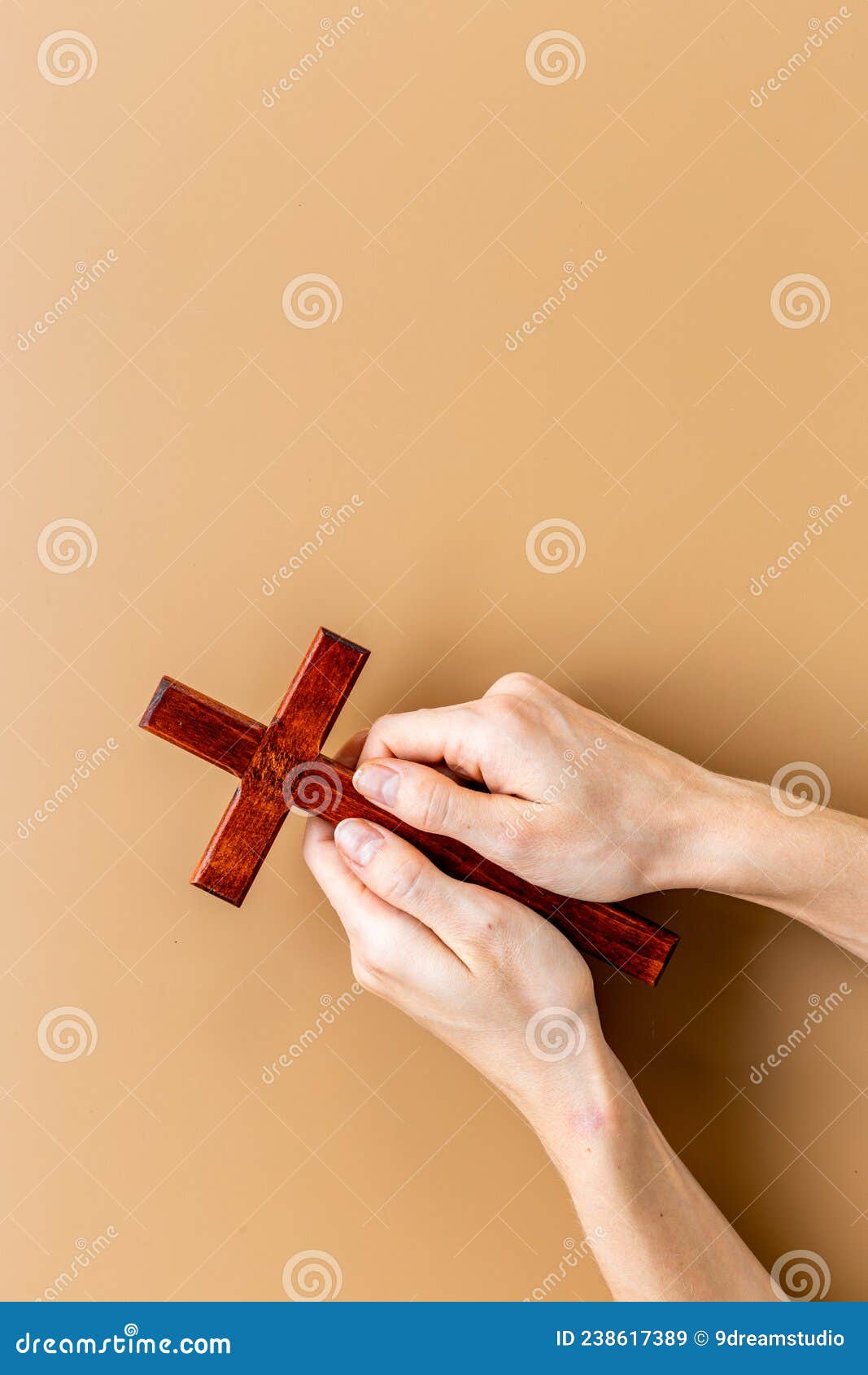 Hands Holding Christian Wooden Cross. Faith and Prayer Concept Stock ... Hands Holding Christian Wooden Cross. Faith and Prayer Concept Stock ...
