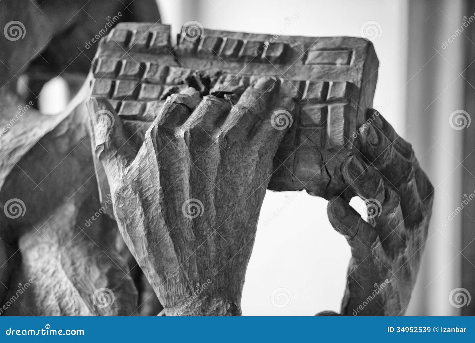 Hands Holding Computer Keyboard Stock Image - Image of typing ...