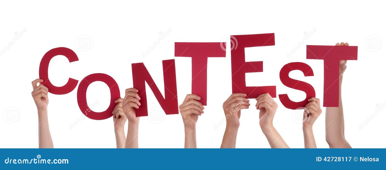 Hands Holding Contest stock image. Image of challenge - 42728117