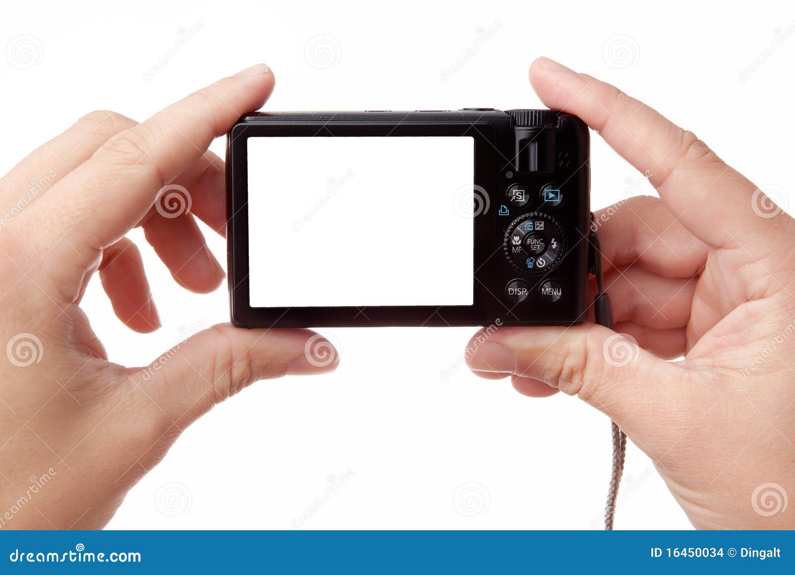 Hands Holding Digital Photo Camera Stock Photo - Image of crystal ...