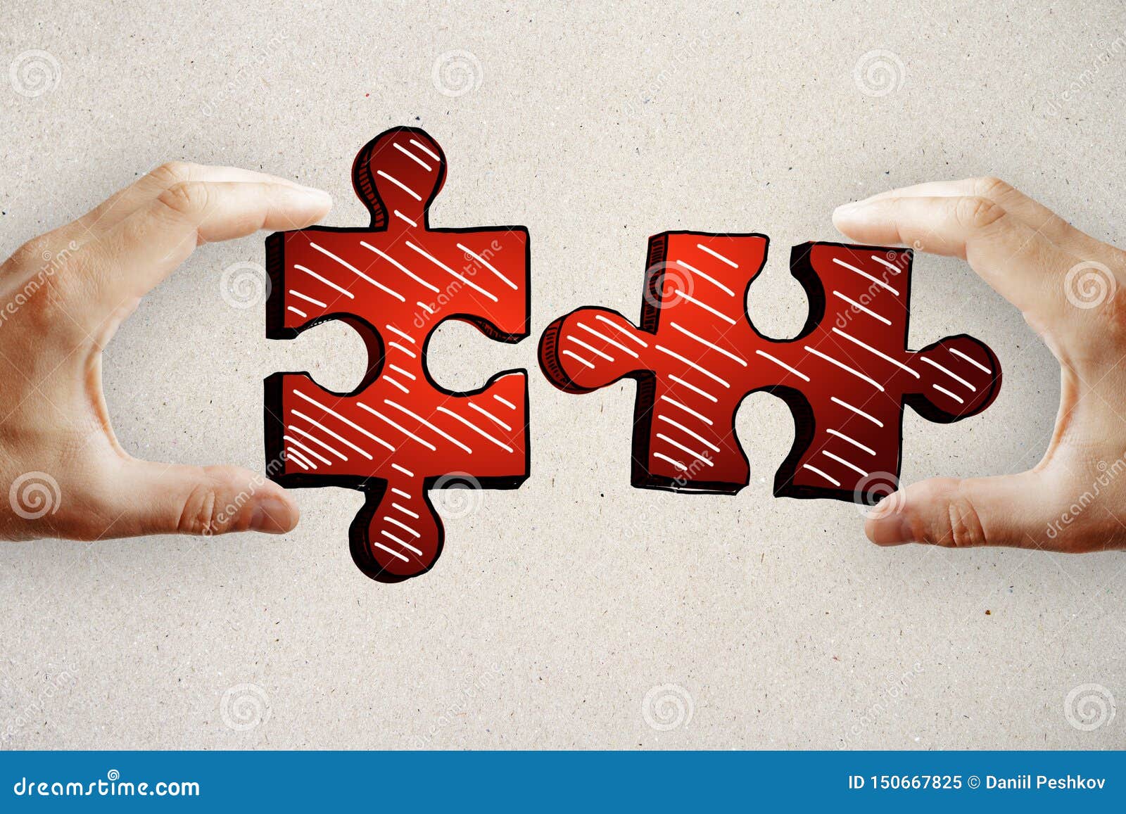 Teamwork and Solution Concept Stock Image - Image of mission ...