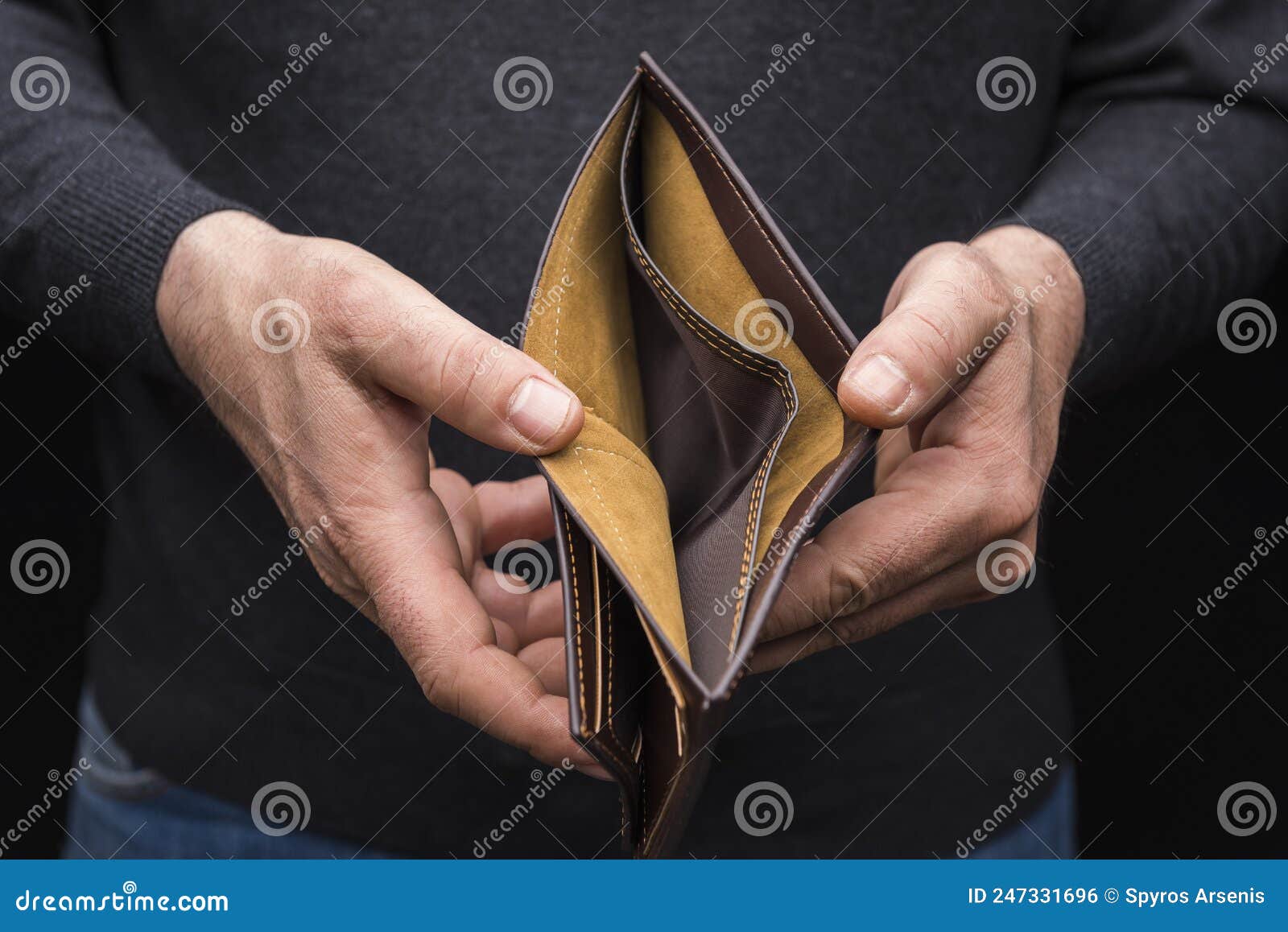 Hands Holding an Empty Wallet, Close Up Stock Photo - Image of business ... Hands Holding an Empty Wallet, Close Up Stock Photo - Image of business ...