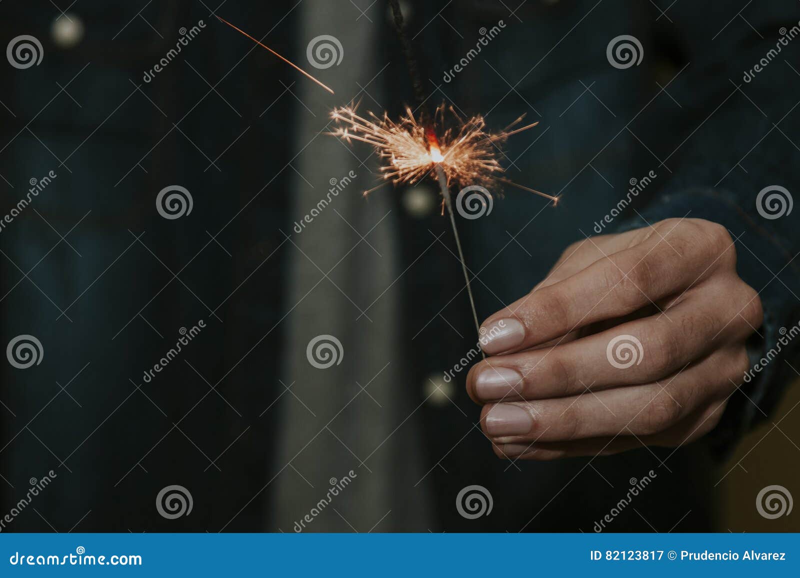 Hands Holding the Flare Burning Stock Image - Image of burning, glowing ...