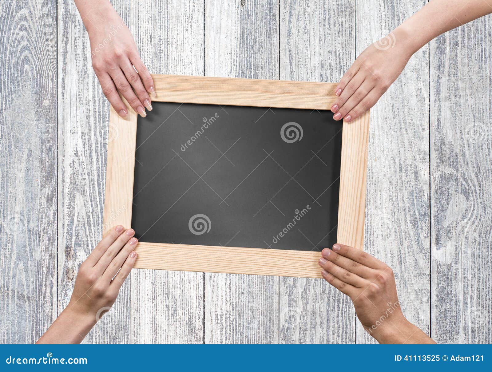 Hands holding frame stock image. Image of billboard, blank - 41113525