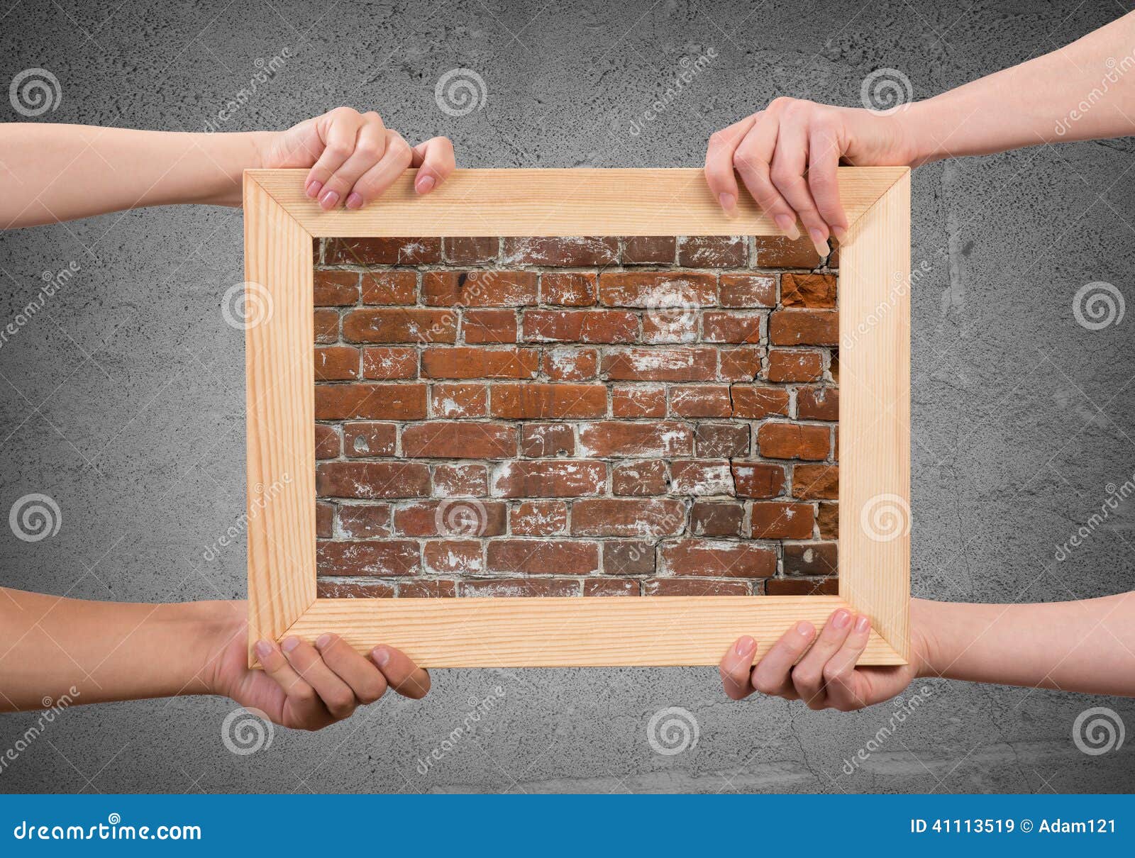 Hands holding frames stock image. Image of background - 41113519