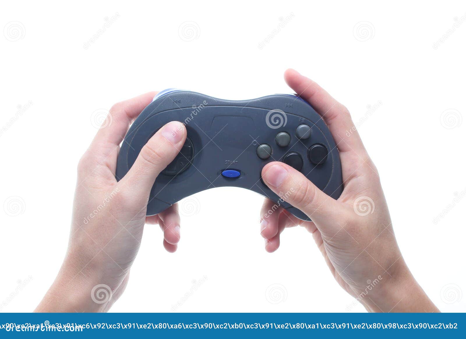 Hands holding gamepad stock photo. Image of entertainment - 136762704